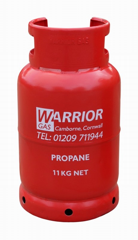 Propane Refill 11Kg Delivered (UN1978-Propane-2.1-PG II) - Warrior Gas
